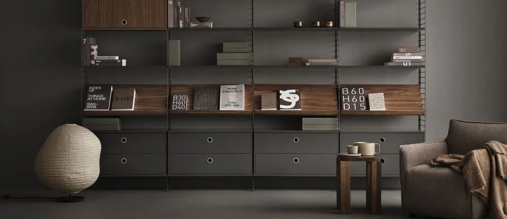 String Furniture String System Schrank